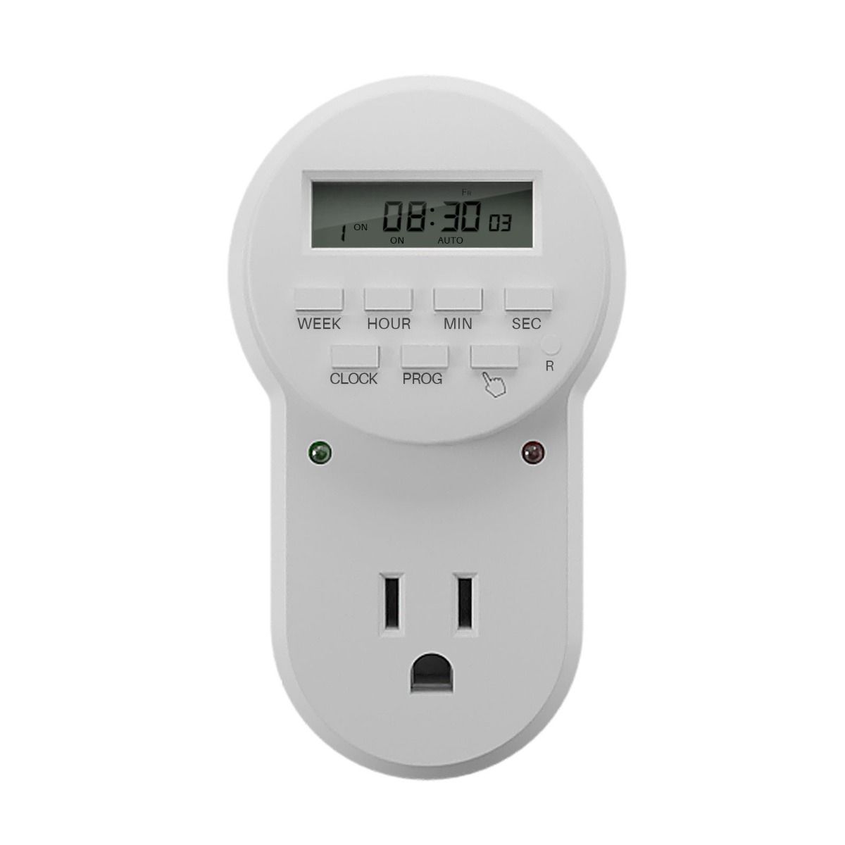 Mars Hydro 7-Day Programmable Digital Timer for Electrical Outlets ...